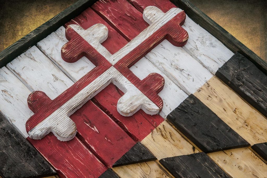 Maryland Flag, Limited Edition, Weathered Wood One of a kind , Wooden ...