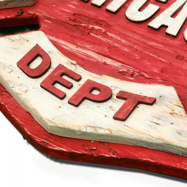 Personalized Maltese Fire Dept Sign Handmade reclaimed wood sign ...